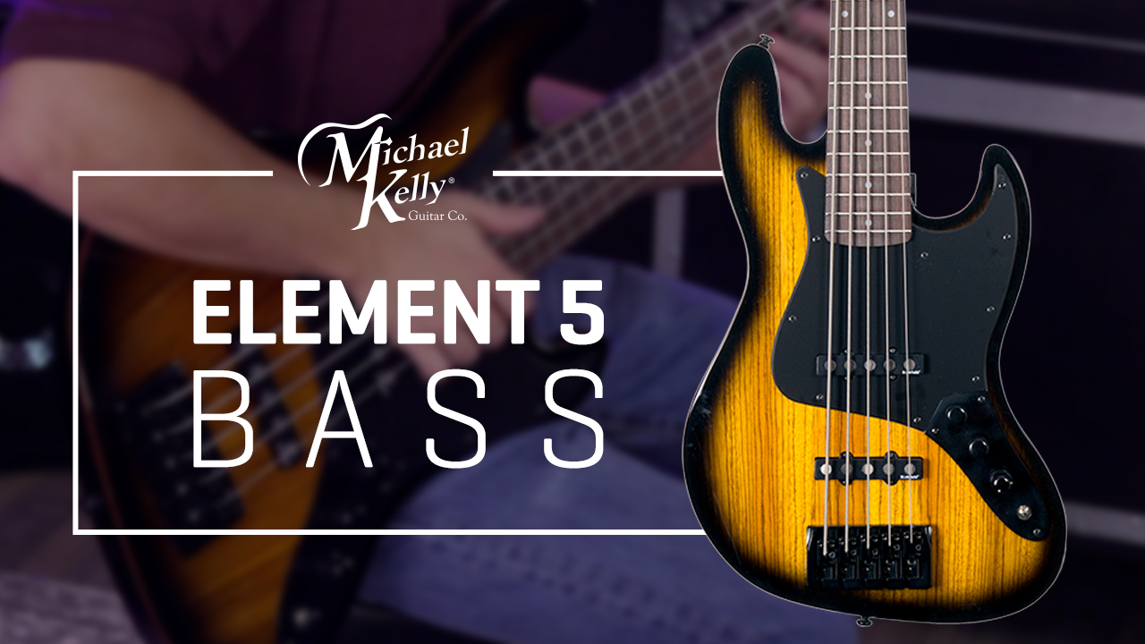 Element 5 Custom Collection electric bass guitar | Michael Kelly Guitar Co.